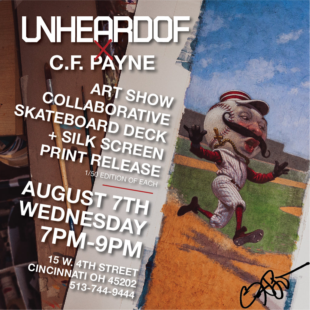 UNHEARDOF X C.F. PAYNE COLLAB 8/7/19 – Unheardof Brand