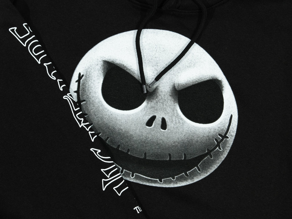 HUF x Nightmare Before Christmas Jack Skellington Hoodie 'Black ...