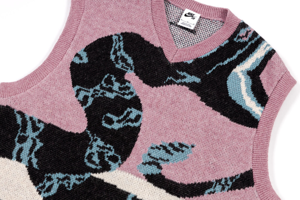 Nike SB Snake Sweater Vest 'Plum Dust' – Unheardof Brand